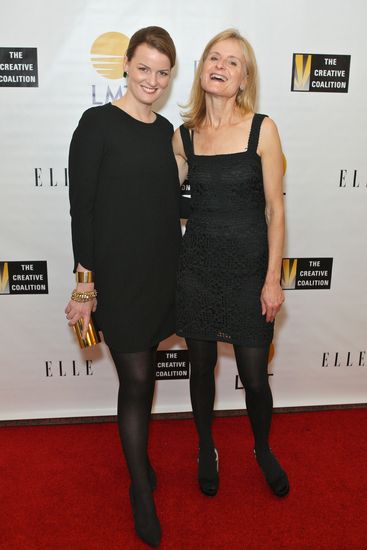 Elle Magazine Editor Maggie Bullock Senior Editorial Stock Photo ...
