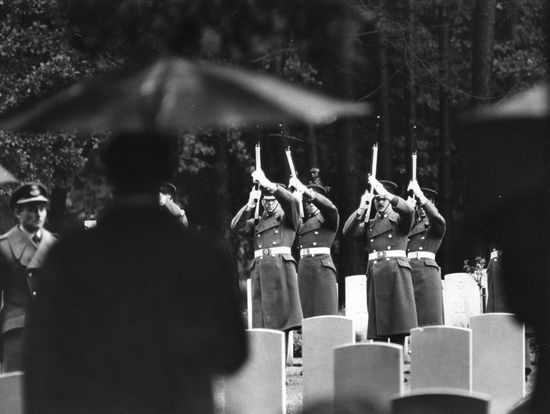 Funeral Sgt John Brimble Brookwood Military Editorial Stock Photo ...
