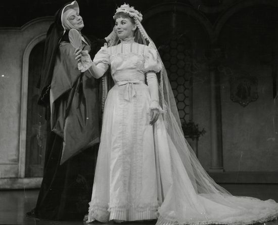 Jean Bayless Constance Shacklock Rehearsing Scene Editorial Stock Photo ...