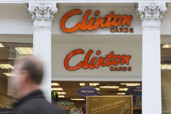 Clinton Card Shop Front Britain Editorial Stock Photo - Stock Image ...