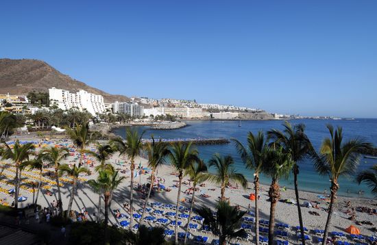 Anfi Beach Anfi Del Mar Resort Editorial Stock Photo - Stock Image ...