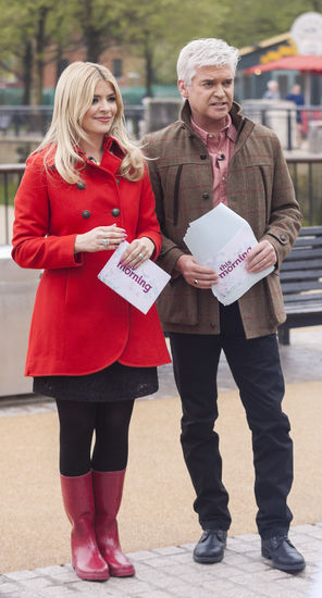 Holly Willoughby Phillip Schofield Editorial Stock Photo - Stock Image ...
