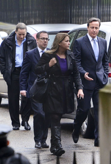 Ed Llewellyn Liz Sugg David Cameron Editorial Stock Photo - Stock Image ...