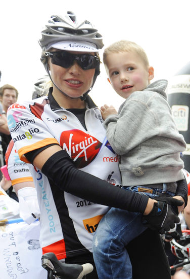 Rachael Wools Who Cycled Part Way Editorial Stock Photo - Stock Image ...