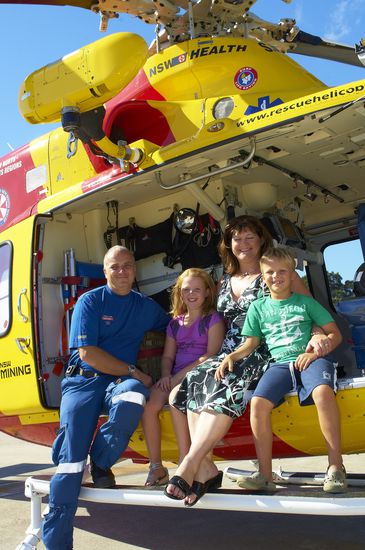 Flying Paramedic Chris Rose His Wife Editorial Stock Photo - Stock ...