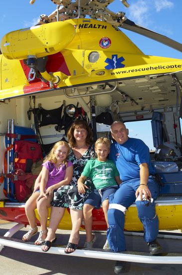 Flying Paramedic Chris Rose His Wife Editorial Stock Photo - Stock ...