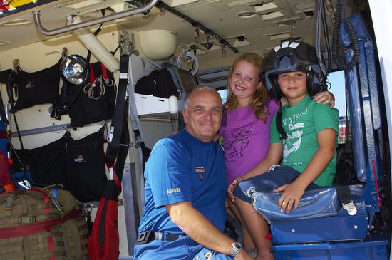 Flying Paramedic Chris Rose His Children Editorial Stock Photo - Stock ...