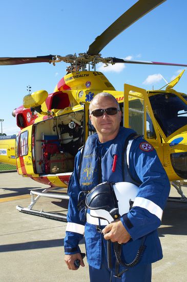 Flying Paramedic Chris Rose Editorial Stock Photo - Stock Image ...