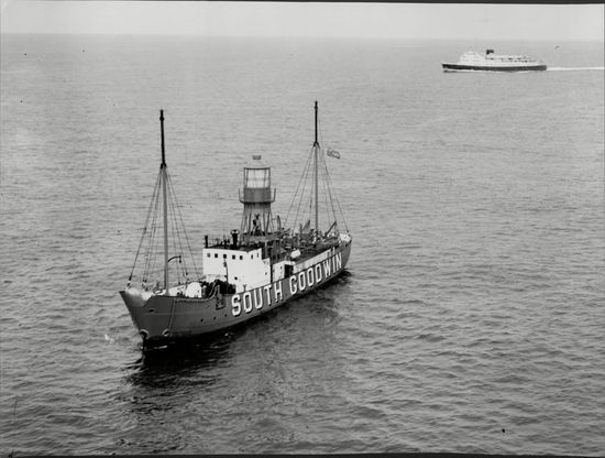 Lightship South Goodwin 1962 Editorial Stock Photo - Stock Image ...