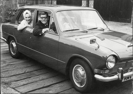 Actor Deryck Guyler His Triumph 1300 Editorial Stock Photo - Stock ...