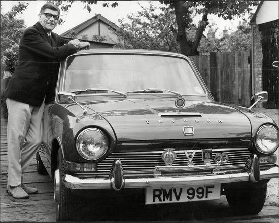 Actor Deryck Guyler His Triumph 1300 Editorial Stock Photo - Stock ...