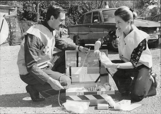 Dr Peter Griffin Dr Rita Radford Editorial Stock Photo - Stock Image ...