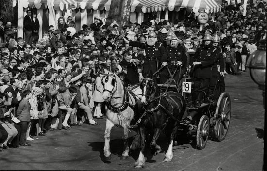 Old Steam Fire Engine Easter Parade Editorial Stock Photo - Stock Image ...