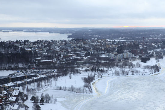 View City Tampere Finland Tampere Finlands Editorial Stock Photo ...