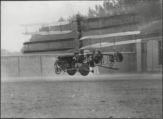 Helicopter Invented By M De Pescara Editorial Stock Photo - Stock Image ...