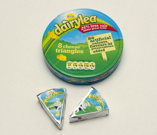 Dairylea Cheese Triangles 175g Per Triangle Editorial Stock Photo ...