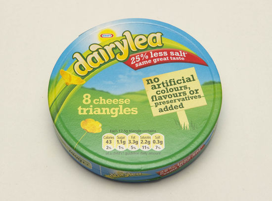 Dairylea Cheese Triangles 175g Per Triangle Editorial Stock Photo ...