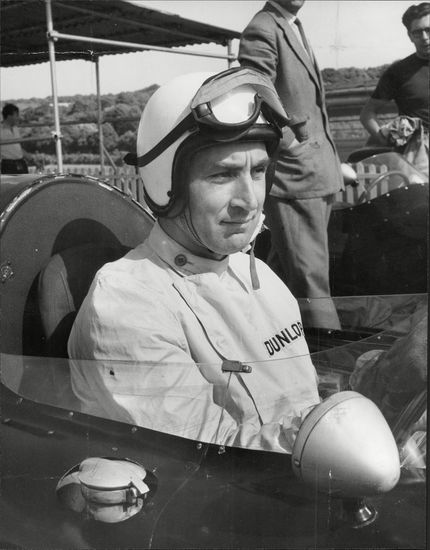 Roy Salvadori Racing Car Driver Cooper Editorial Stock Photo - Stock ...