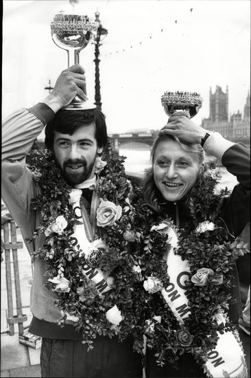 1983 London Marathon Winners Mike Gratton Editorial Stock Photo - Stock ...