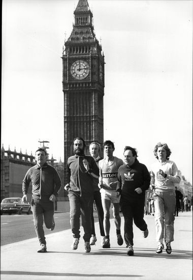 Mps Training 1983 London Marathon Lr Editorial Stock Photo - Stock ...