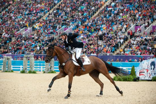 Michael Jung Horse Sam Celebrate Their Editorial Stock Photo - Stock ...