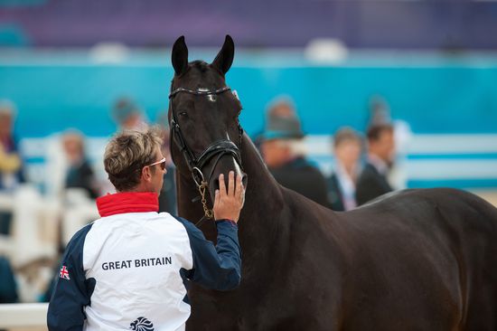 Carl Hester Uthopia Dressage First Inspection Editorial Stock Photo ...