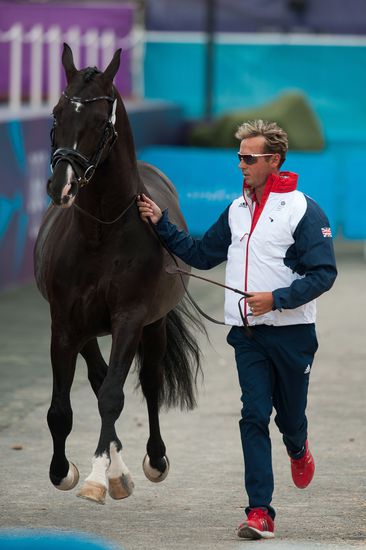Carl Hester Uthopia Dressage First Inspection Editorial Stock Photo ...
