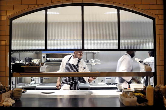 Chefs Kitchen Service Area Editorial Stock Photo - Stock Image ...