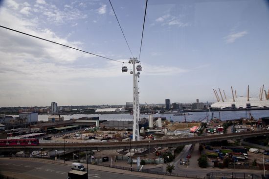 View Londons First Cable Car North Editorial Stock Photo - Stock Image ...