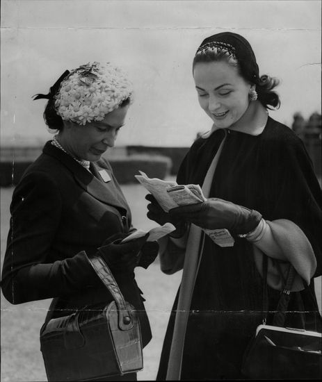 Derby Epsom 1951 Mrs Miller Mundy Editorial Stock Photo - Stock Image ...