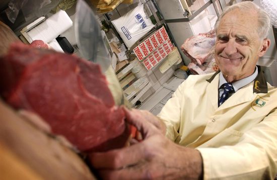 David Lidgate Owner Lidgates Butchers Notting Editorial Stock Photo ...
