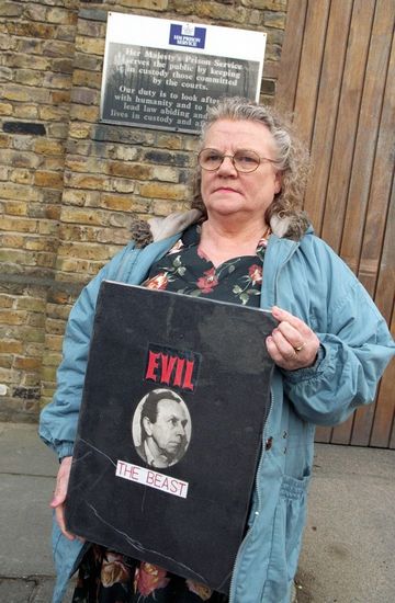 Winnie Johnson Mother Keith Bennett Victim - Foto de stock de contenido ...