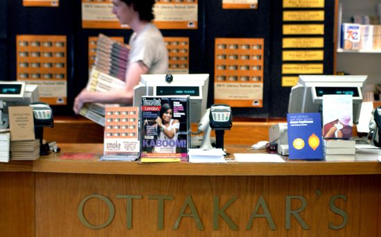 Ottakars Bookshop Clapham Southwest London Editorial Stock Photo ...
