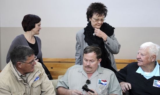 Family Friends Murdered Awb Leader Eugene Editorial Stock Photo - Stock ...