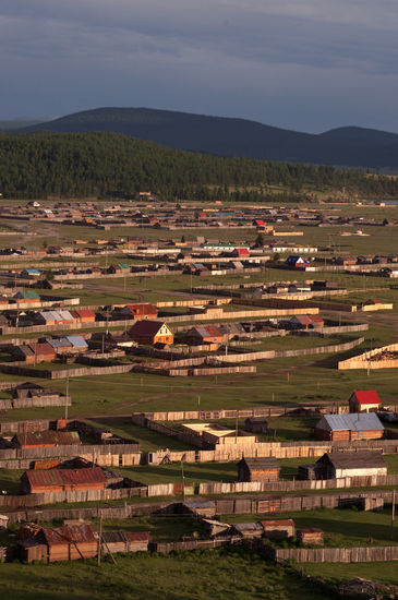 View Village Khatgal Khovsgol Aimag Province Editorial Stock Photo ...