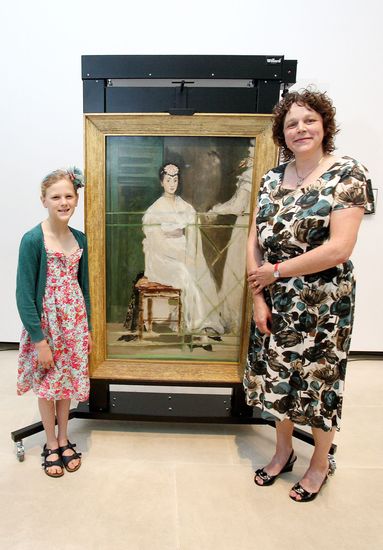 Vicky Hirsch Her Daughter Mara Talbot Editorial Stock Photo - Stock ...