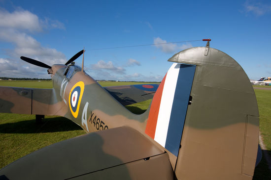 Mk1 Spitfire Imperial War Museum Duxford Editorial Stock Photo - Stock ...