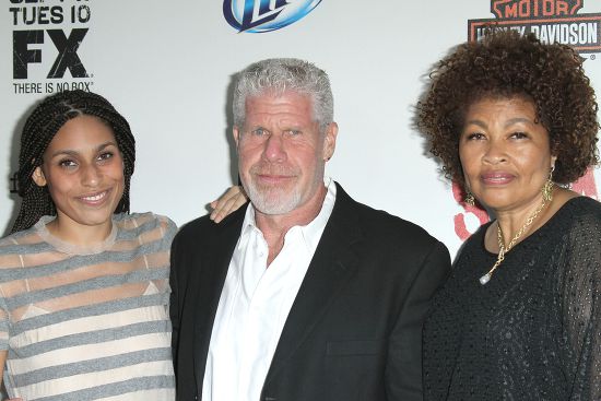 Ron Perlman His Daughter Blake Amanda Editorial Stock Photo - Stock ...