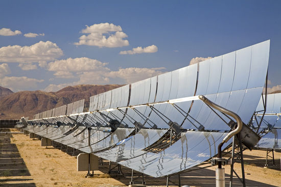 Solar Energy Generating System Operated By Editorial Stock Photo ...