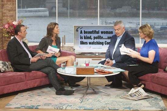 Ian Royce Liz Fraser Eamonn Holmes Editorial Stock Photo - Stock Image ...