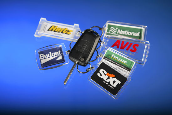 Car Key Tags Different Car Rentals Editorial Stock Photo - Stock Image ...
