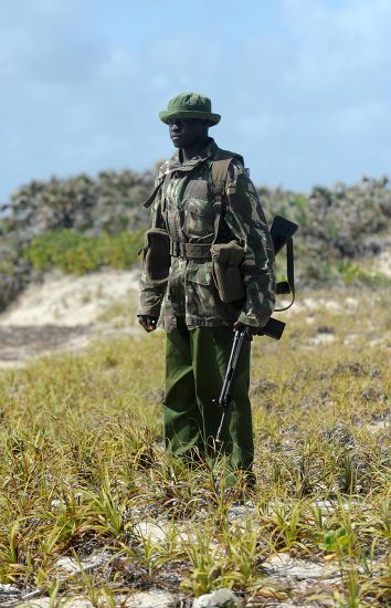 Armed Guard Near Kiwayu Safari Village Editorial Stock Photo - Stock ...