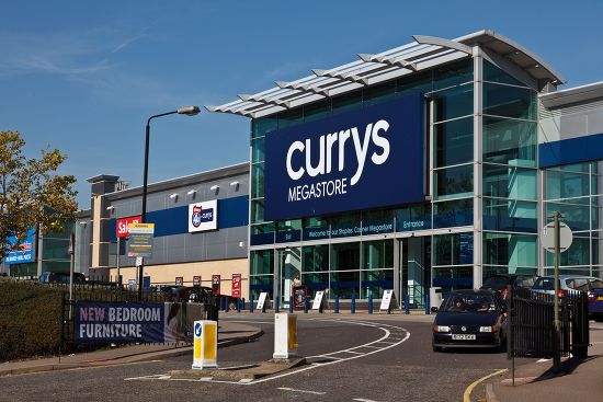 Currys Retail Store Staples Corner Shopping Editorial Stock Photo ...