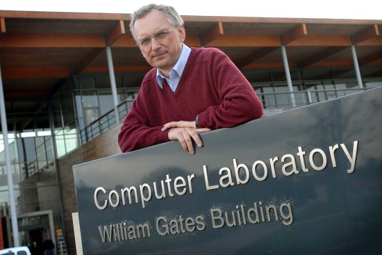 Professor Andy Hopper Cambidge Universitys William Editorial Stock ...