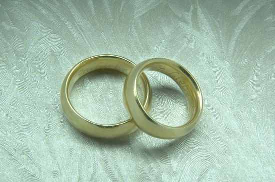 Golden Wedding Rings Editorial Stock Photo - Stock Image | Shutterstock