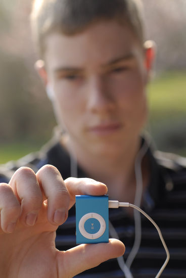 Model Released Teenie Apple Ipod Shuffle Editorial Stock Photo - Stock ...