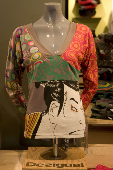 Shirt Patchwork Style Spanish Fashion Desigual Editorial Stock Photo ...