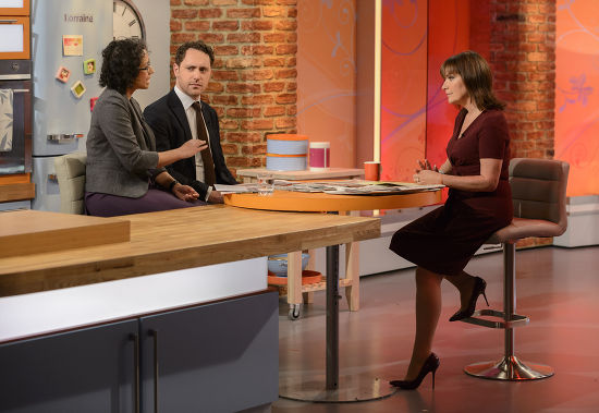 Samira Ahmed Hugo Rifkind Lorraine Kelly Editorial Stock Photo - Stock ...