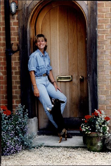 Weather Girl Television Presenter Sally Faber Editorial Stock Photo ...