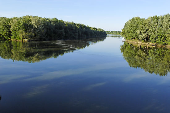 Confluence Bodrog Tisza River Tokaj Hungaria Editorial Stock Photo ...